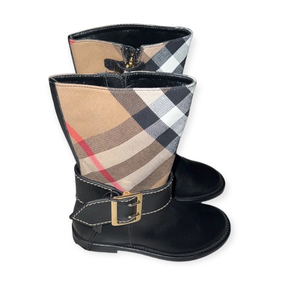 Burberry | Shoes | Burberry Kids Boots Size 27 | Poshmark